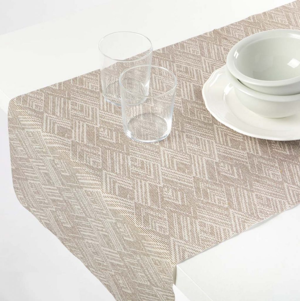 Capri Runner – Natural Segments | Pure Natural Cotton Products